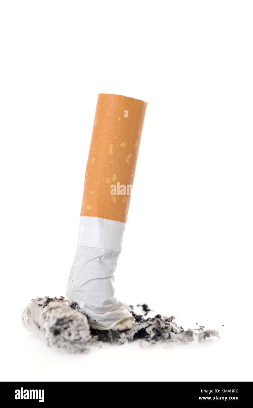 Cigarette vertical Cut Out Stock Images & Pictures - Alamy