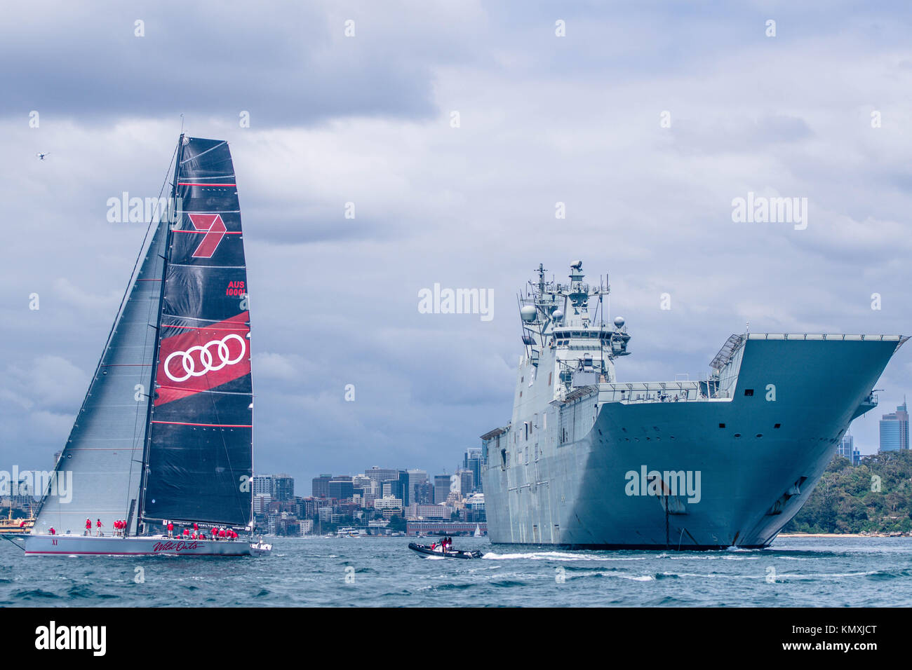 Sydney, Australia. 09th Dec, 2017. The Oatley Family's WILD OATS XI ...