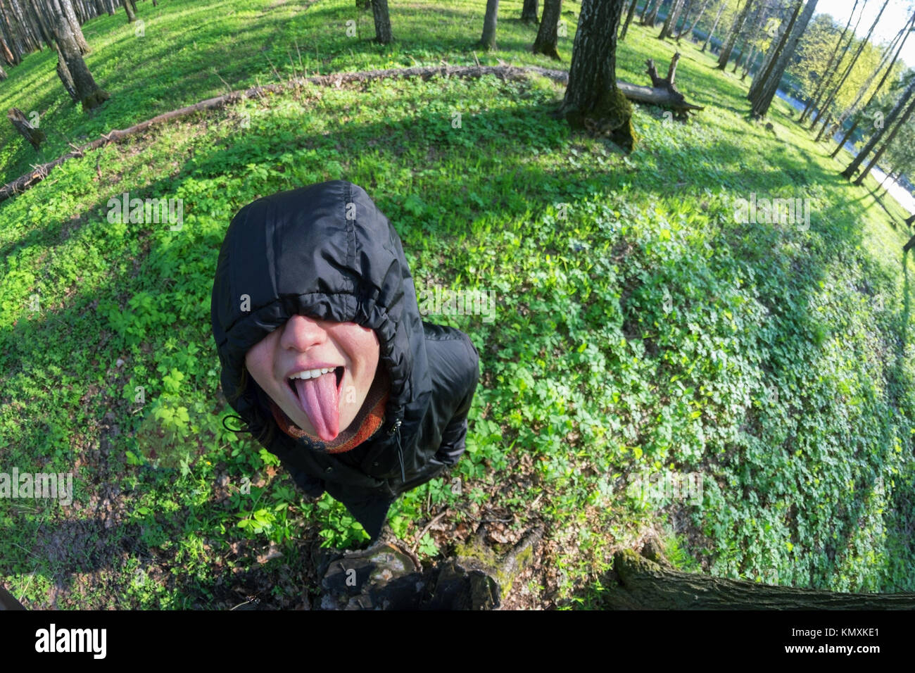 Distorted facial features hi-res stock photography and images - Alamy