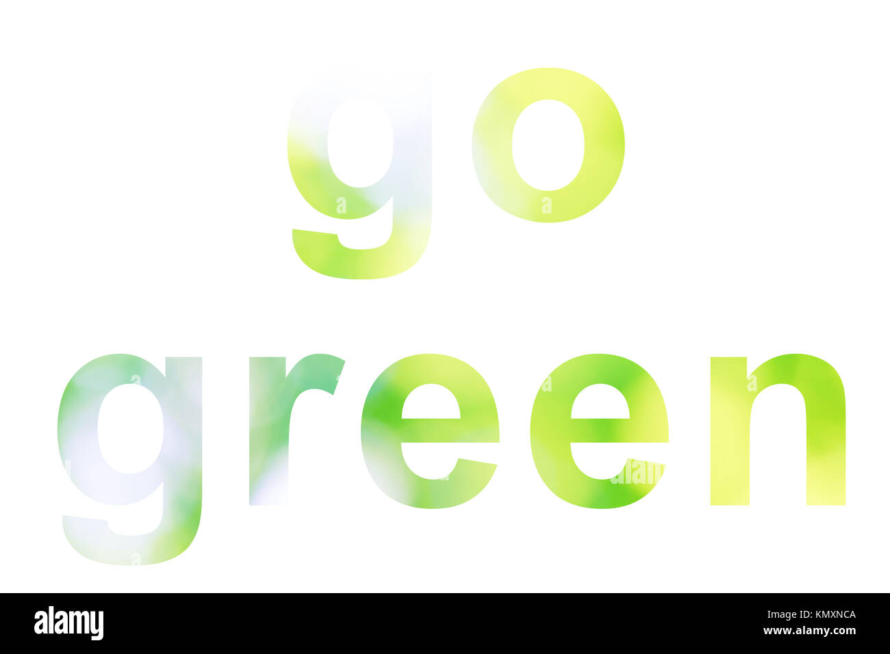 Green spring bokeh blurred Cut Out Stock Images & Pictures - Alamy