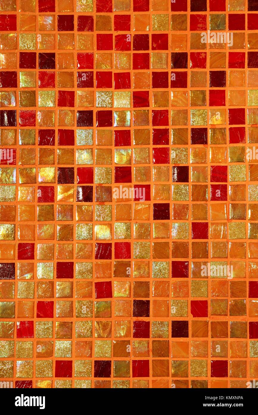 ceramic glass colorful tiles mosaic composition pattern background ...
