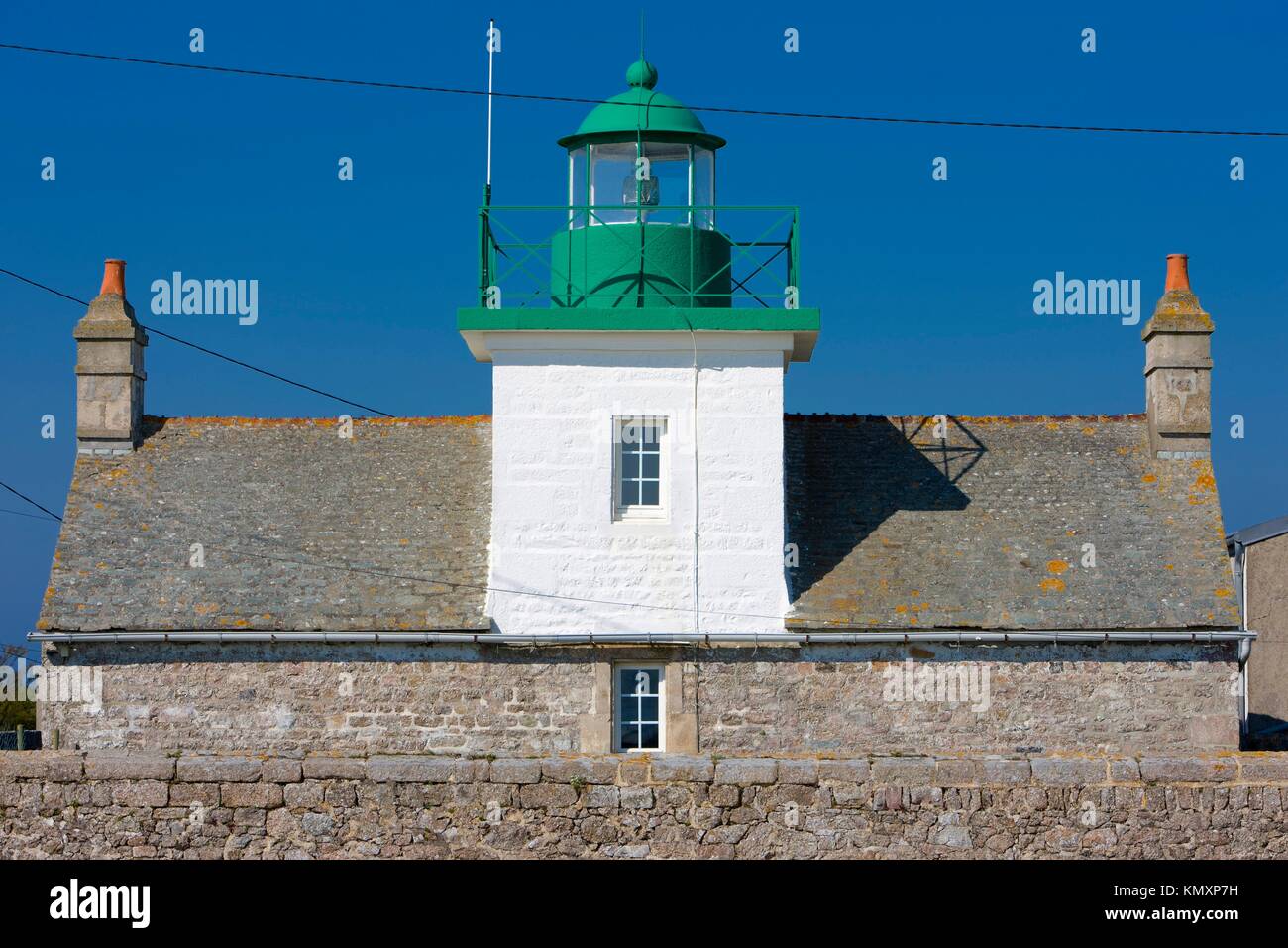lighthouse, Jonville, Normandy, France Stock Photo - Alamy