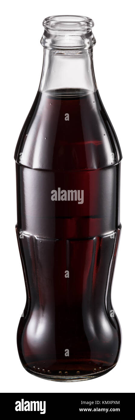 Bottle of cola or botlle of cola soda. File contains clipping path ...
