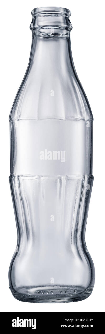 Empty cola bottle. File contains clipping path Stock Photo - Alamy