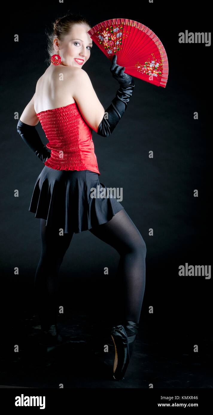 Ballet fan hi-res stock photography and images - Alamy