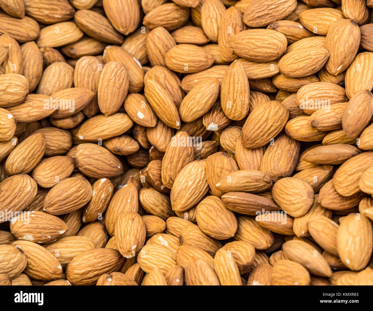 Almond nuts. Food background Stock Photo - Alamy