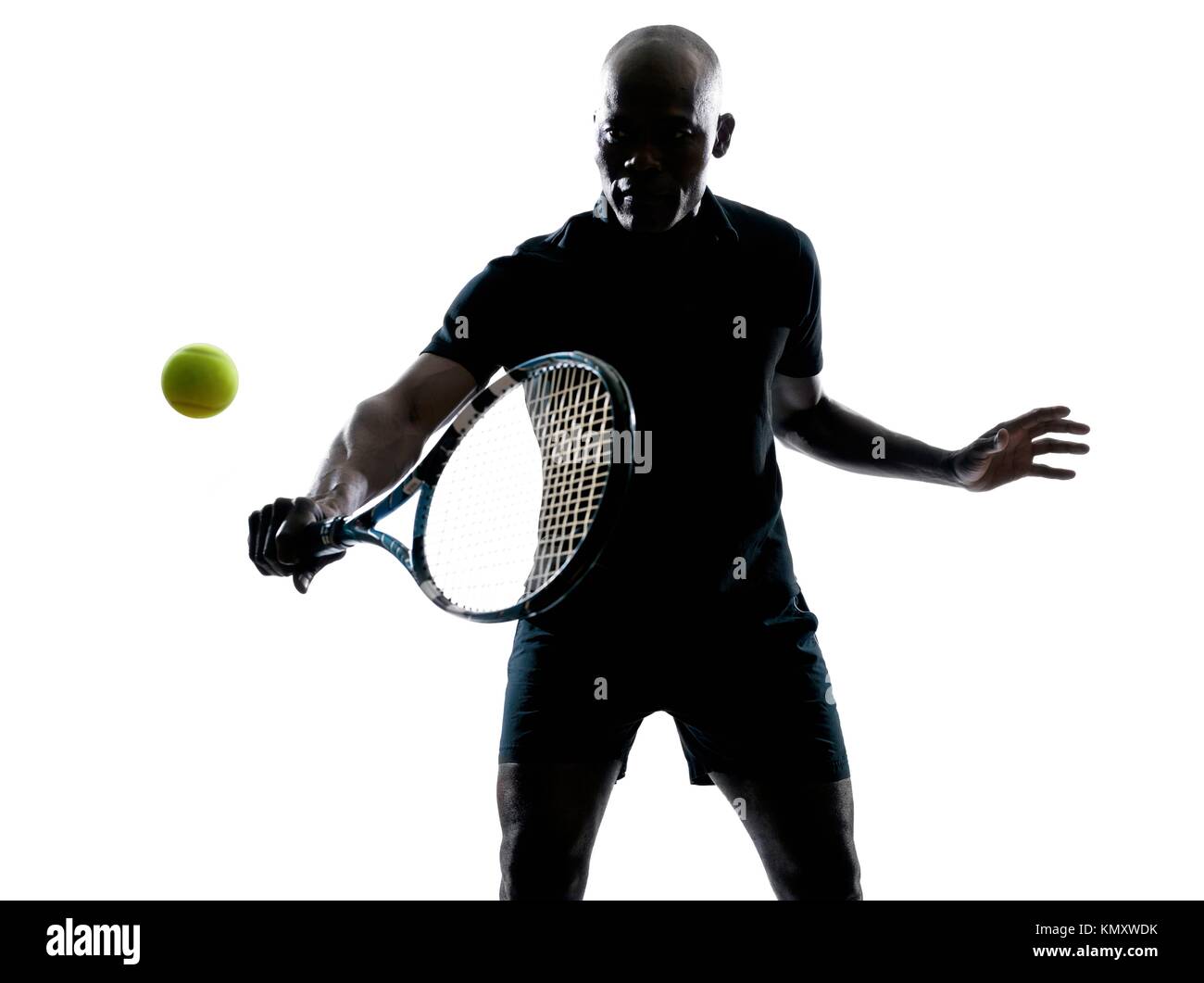 American tennis playing backhand hi-res stock photography and images ...
