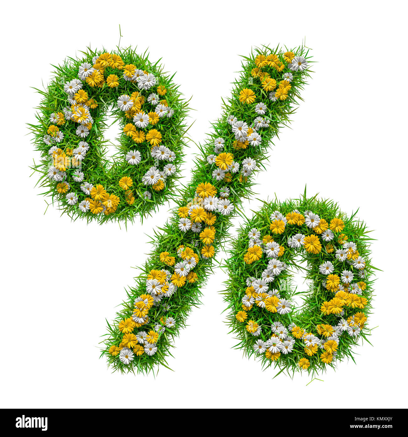 Green grass background texture 3d Cut Out Stock Images & Pictures - Alamy
