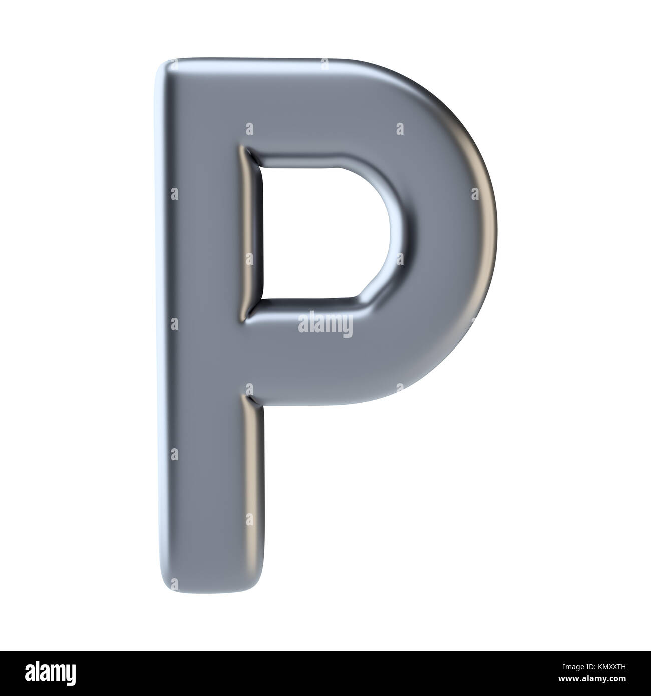 Metal letter uppercase Stock Photo - Alamy