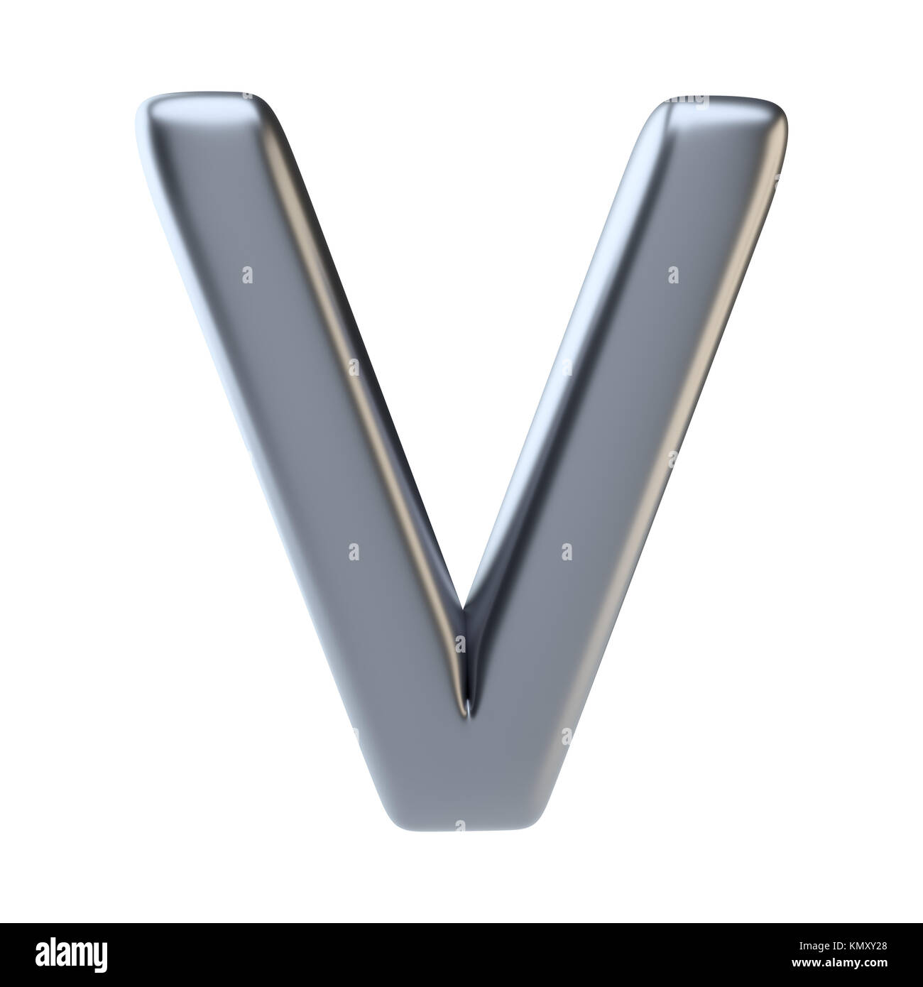Metal letter uppercase Stock Photo - Alamy