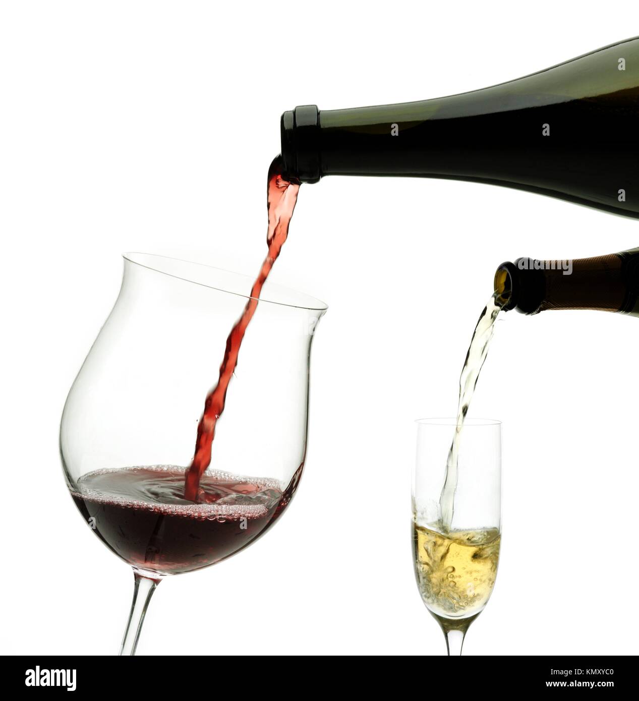 Wine being poured by waiter hi-res stock photography and images - Alamy