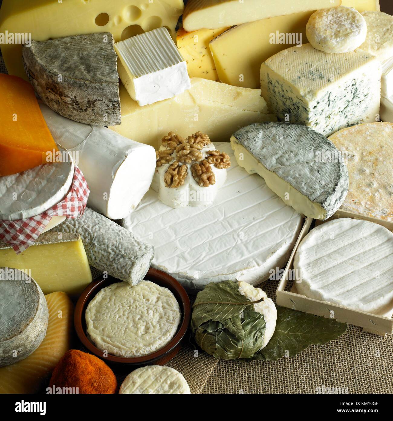 cheese still life Stock Photo - Alamy