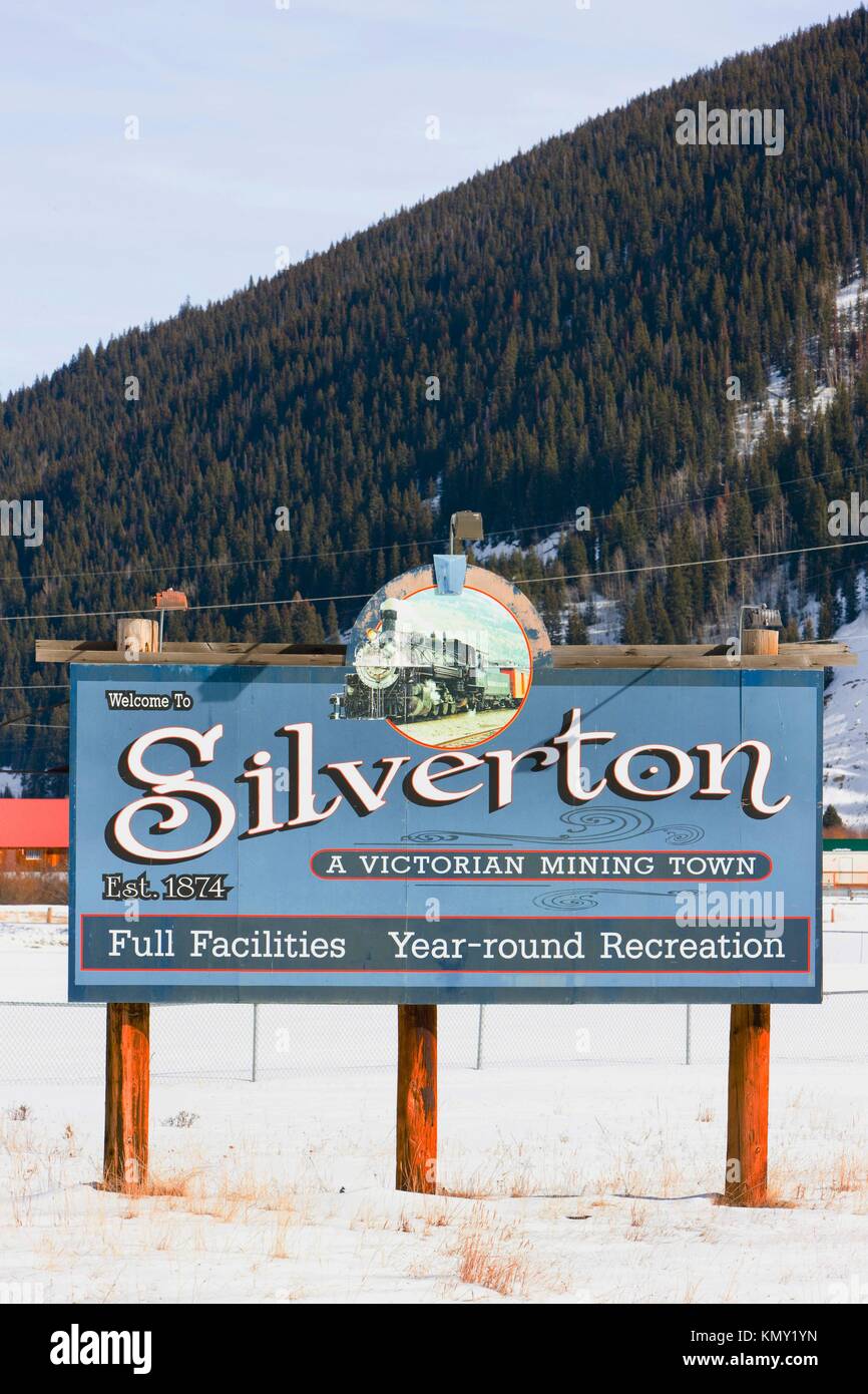 Silverton colorado winter hi-res stock photography and images - Alamy