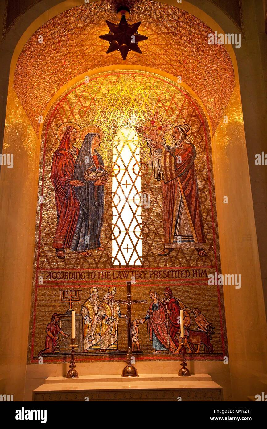 Chapel inside shrine immaculate conception hi-res stock photography and images - Alamy