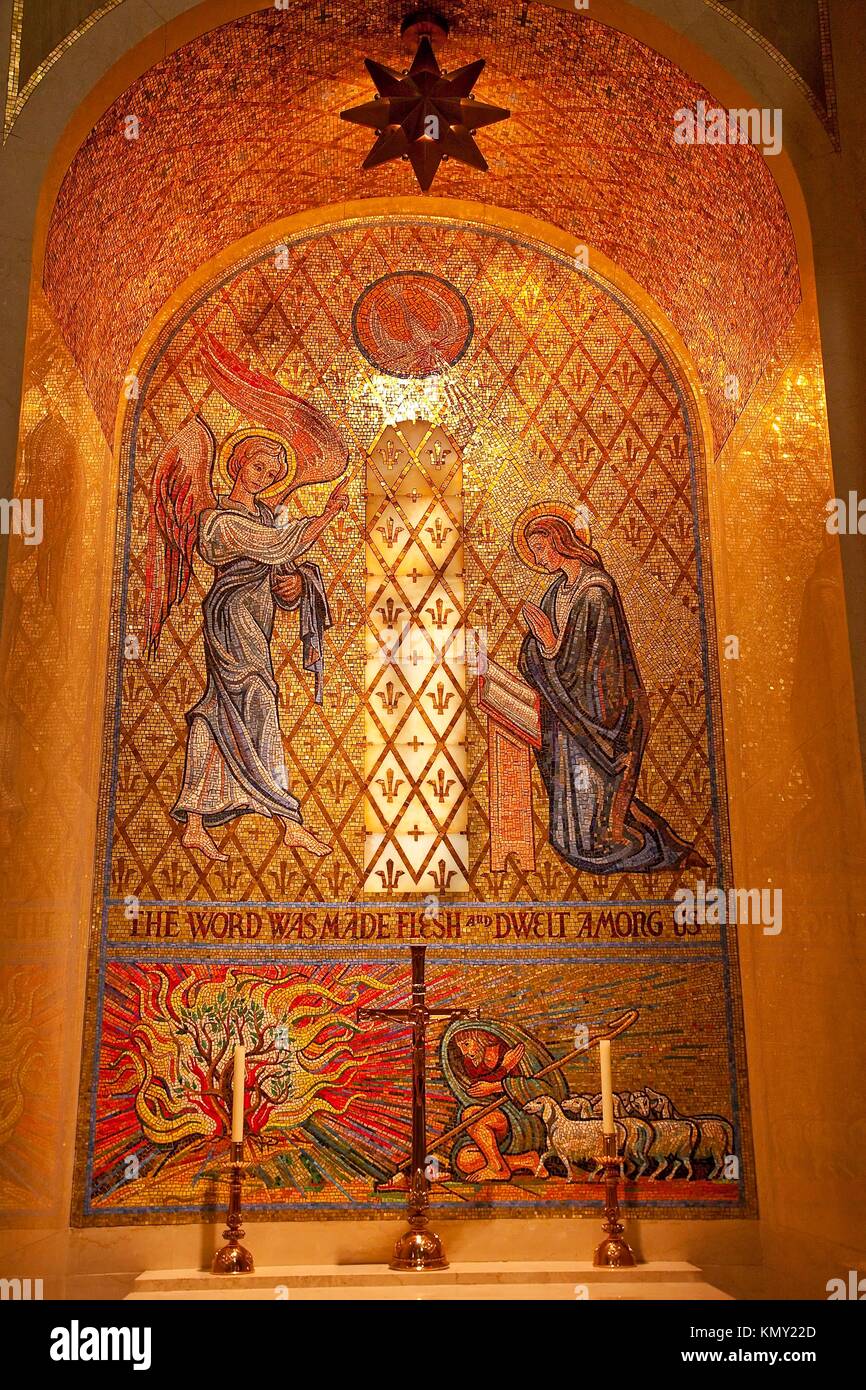 Chapel Inside Shrine Immaculate Conception High Resolution Stock ...