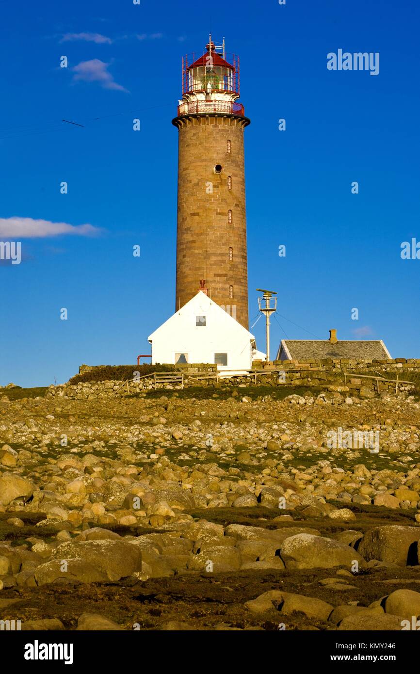 lighthouse, Lista, Norway Stock Photo - Alamy