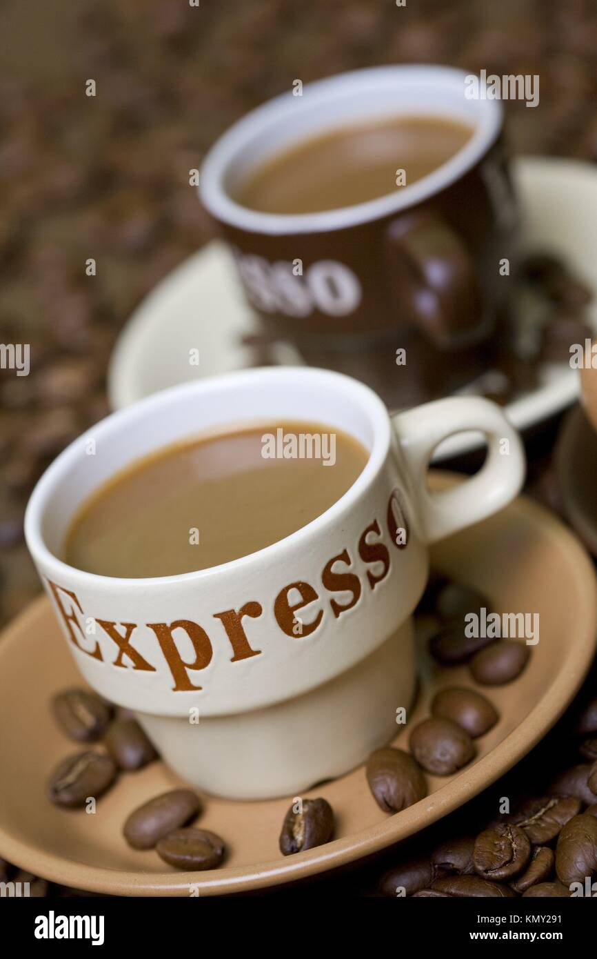 coffee still life Stock Photo - Alamy