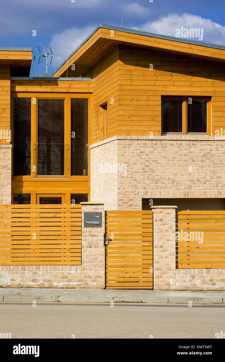 modern housing, Czech Republic Stock Photo - Alamy