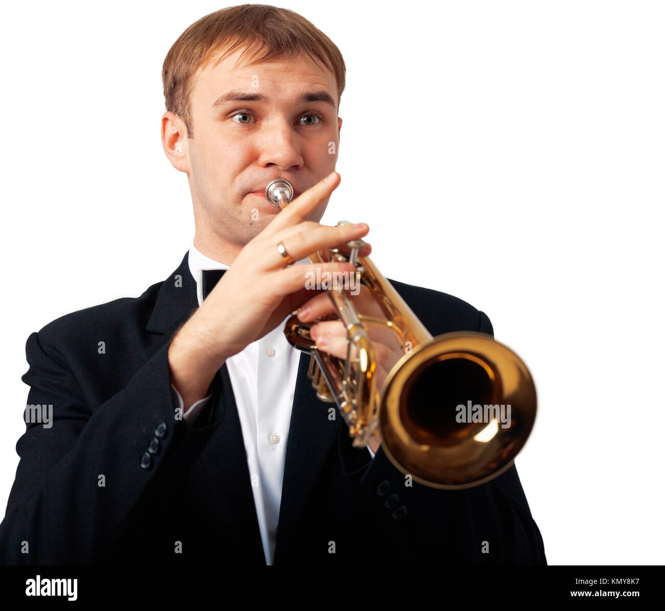 Playing Trumpet