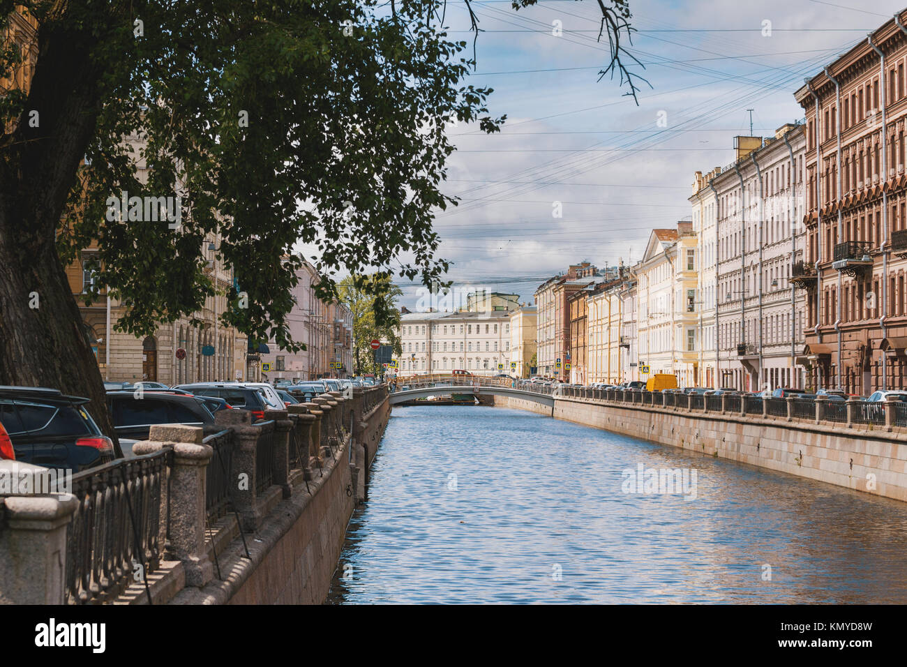 Saint Petersburg - Fontanka river - canal Stock Photo - Alamy