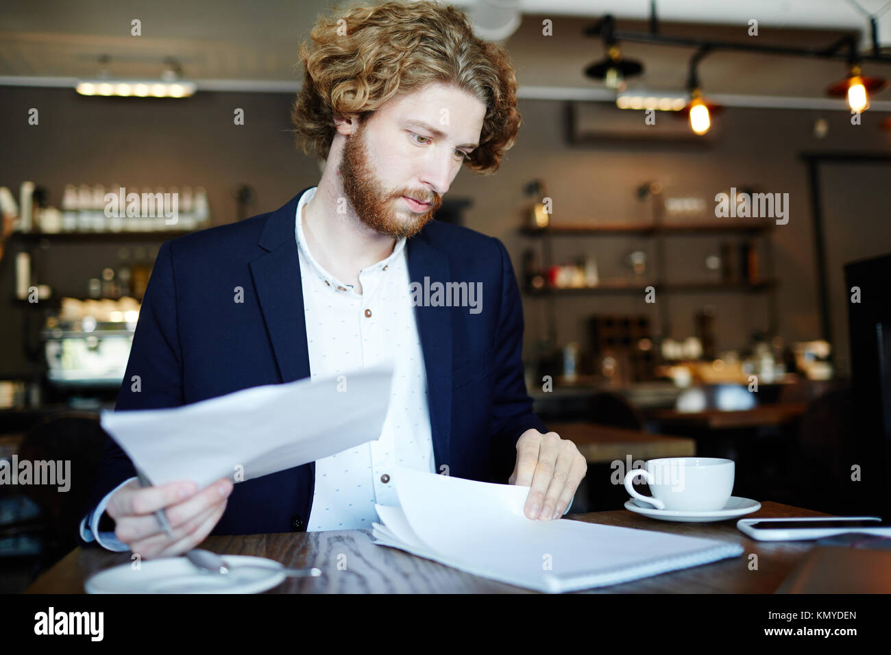 Adult and paperwork hi-res stock photography and images - Alamy