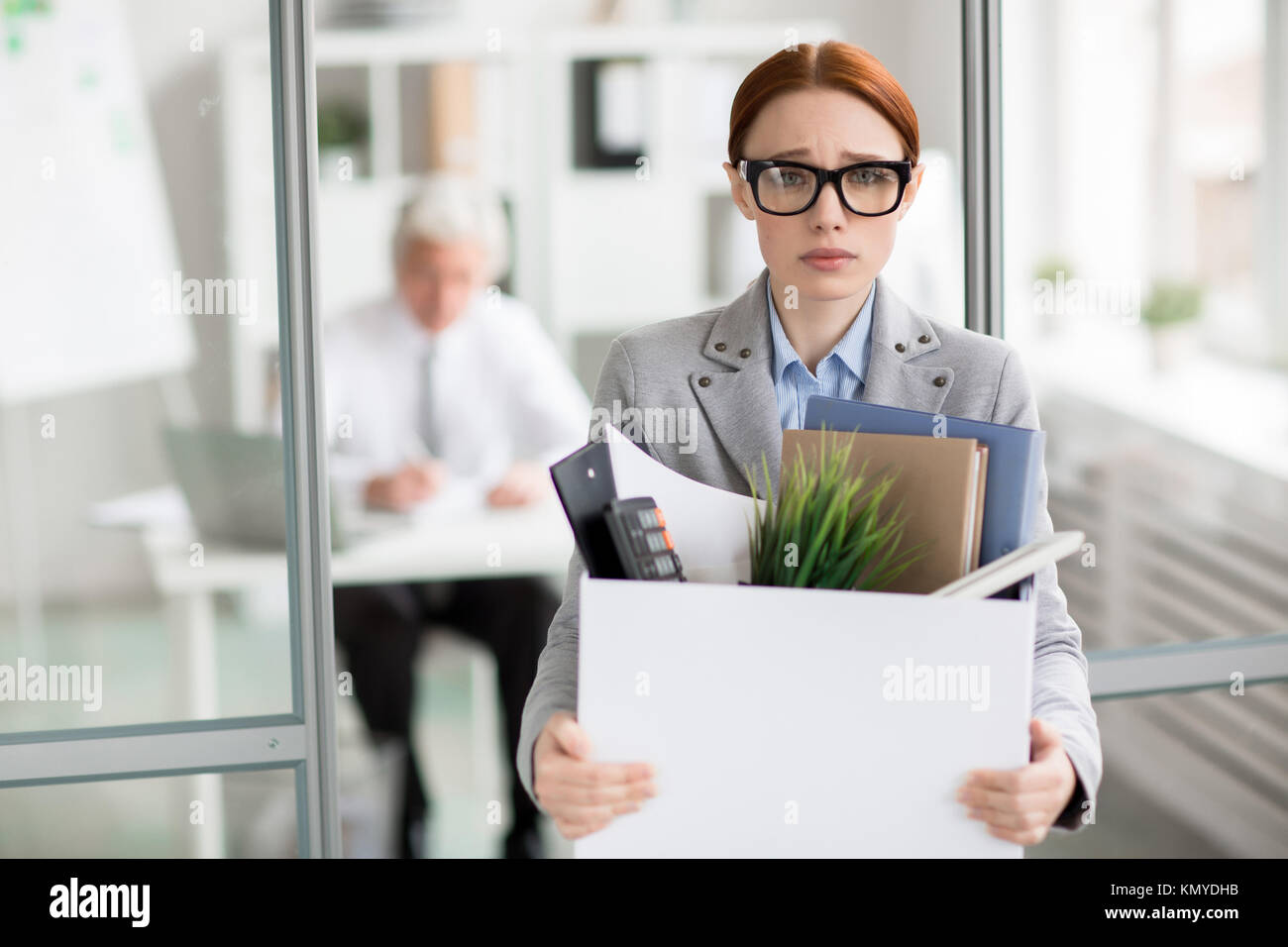 Person fired hi-res stock photography and images - Alamy