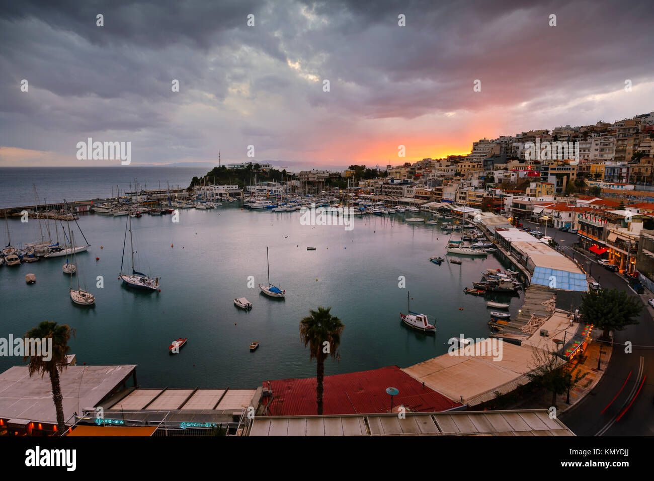 Mikrolimano port hi-res stock photography and images - Alamy