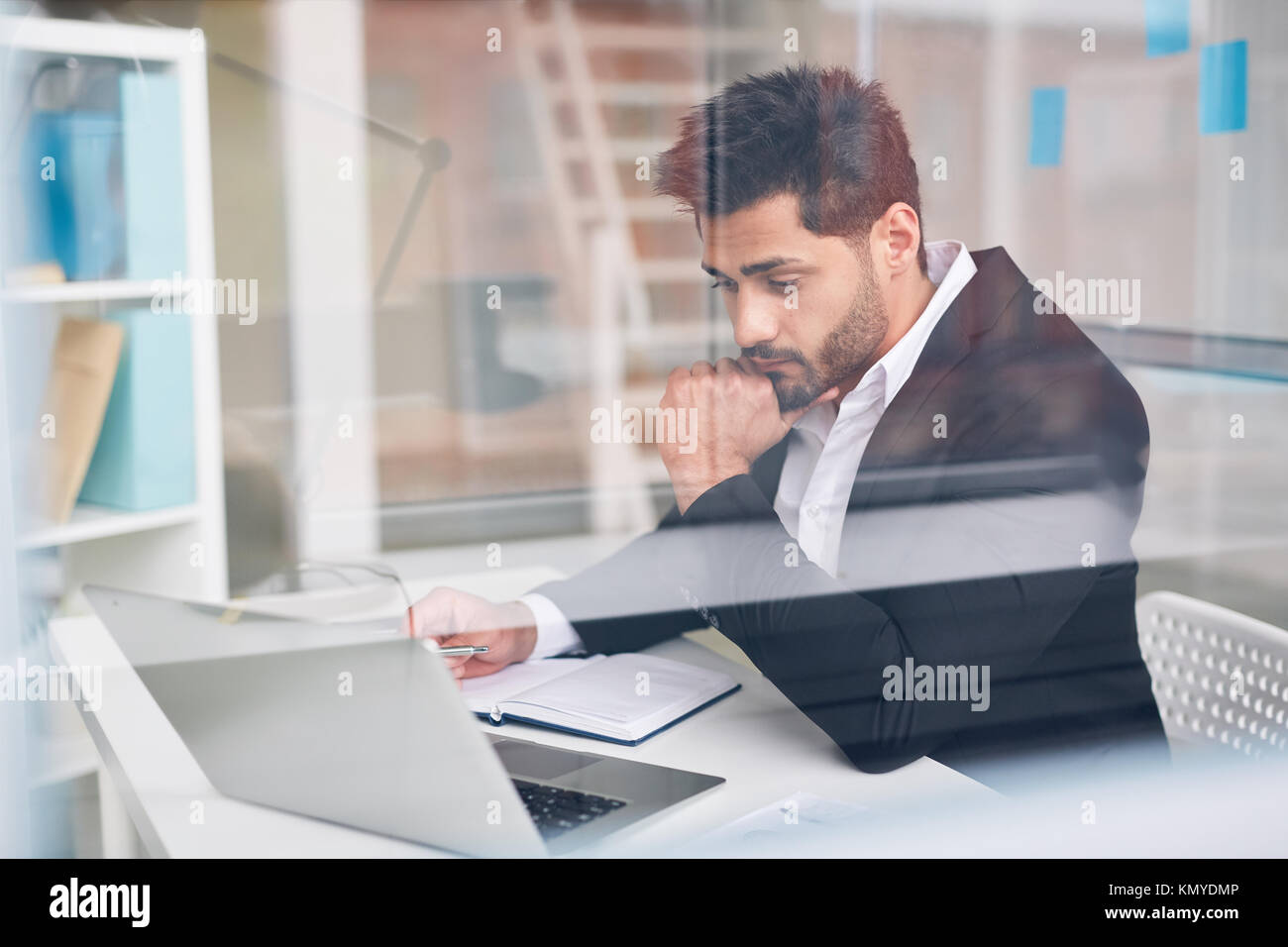 Analyst contemplating hi-res stock photography and images - Alamy