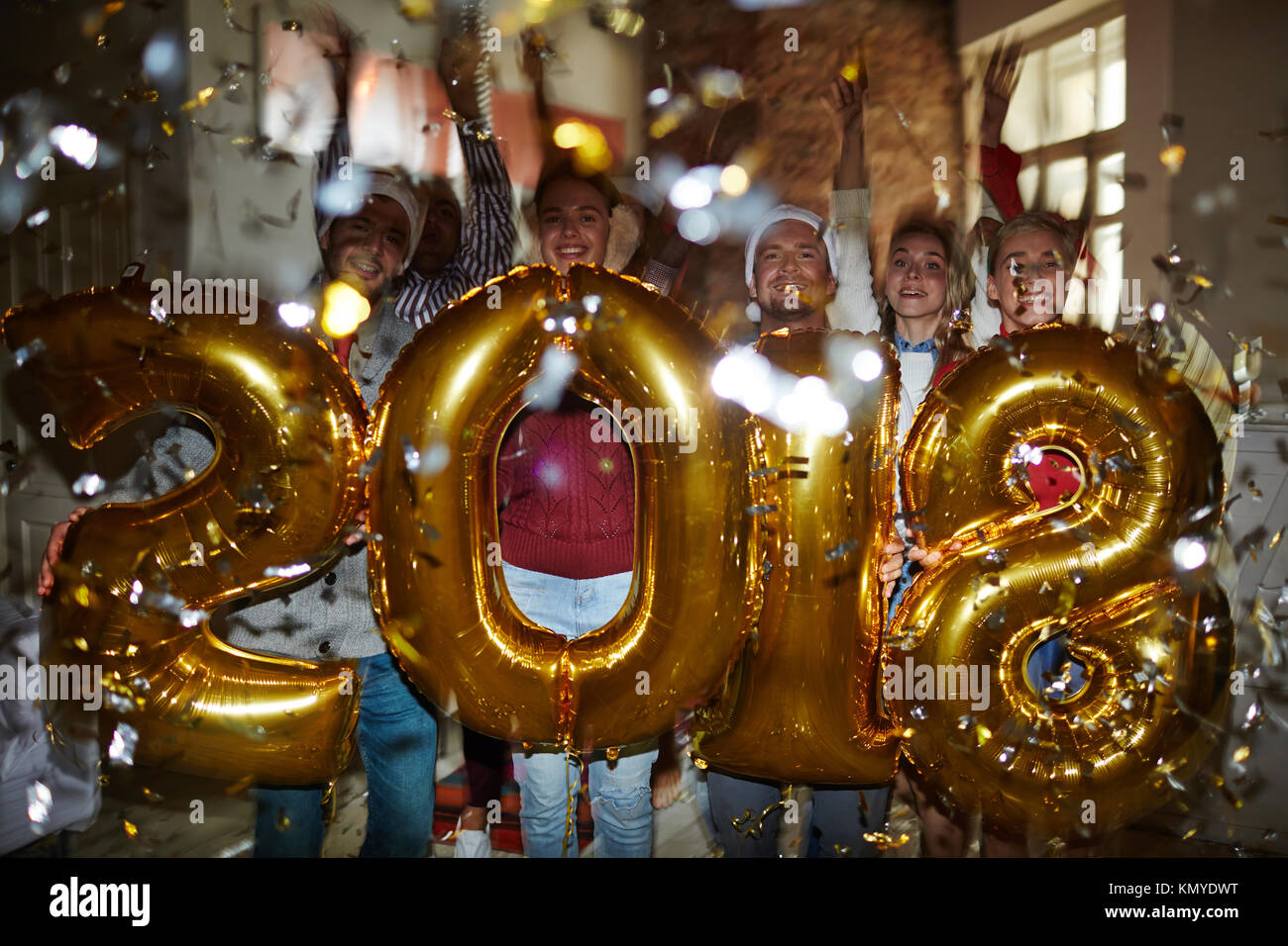 Happy year of 2018 Stock Photo - Alamy