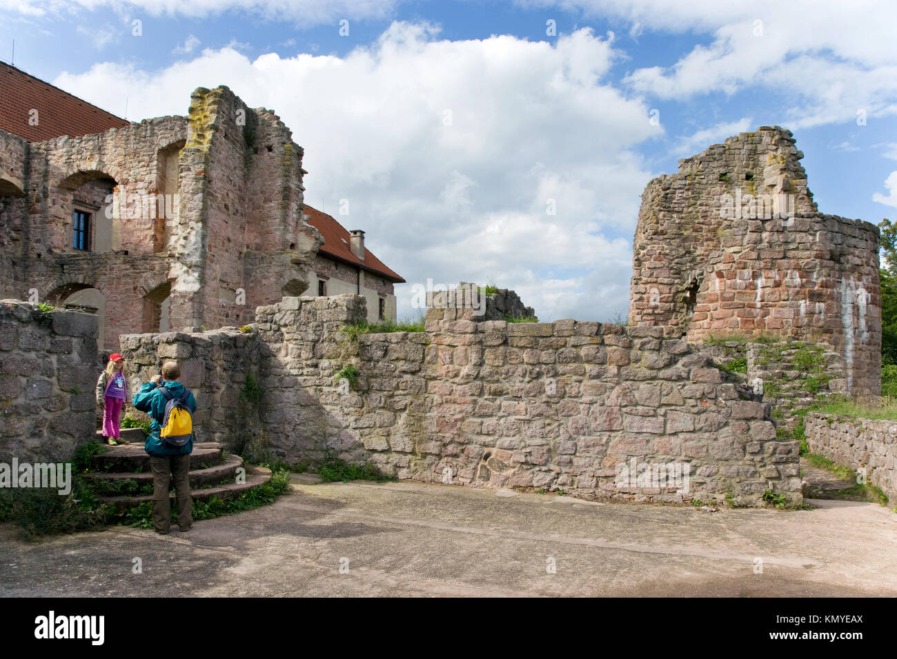 ruins of gothic castle Pecka, Czech republic Stock Photo - Alamy