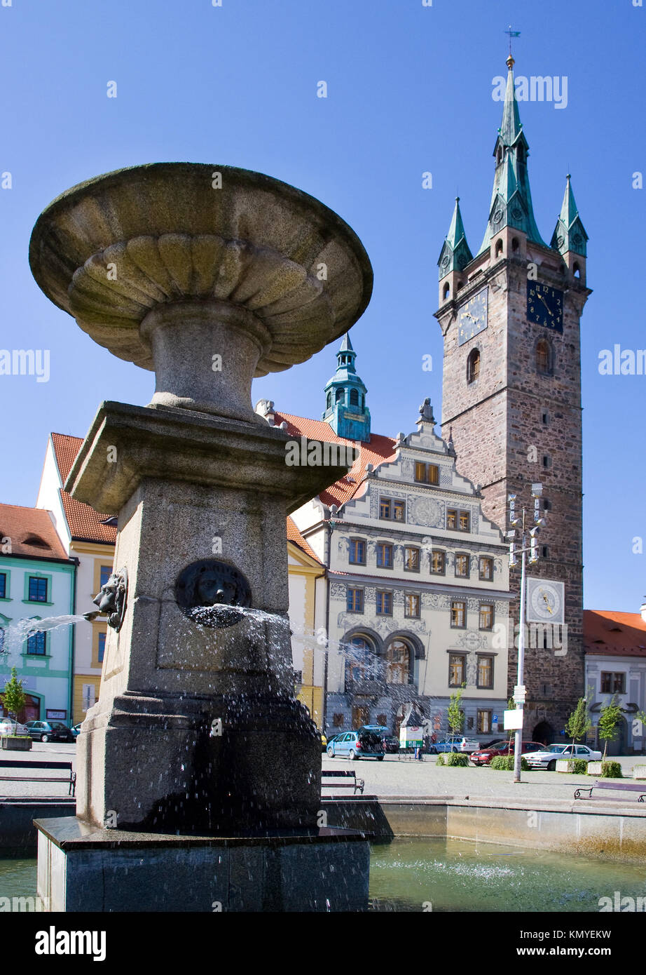 town Klatovy, South Bohemia, Czech republic Stock Photo - Alamy