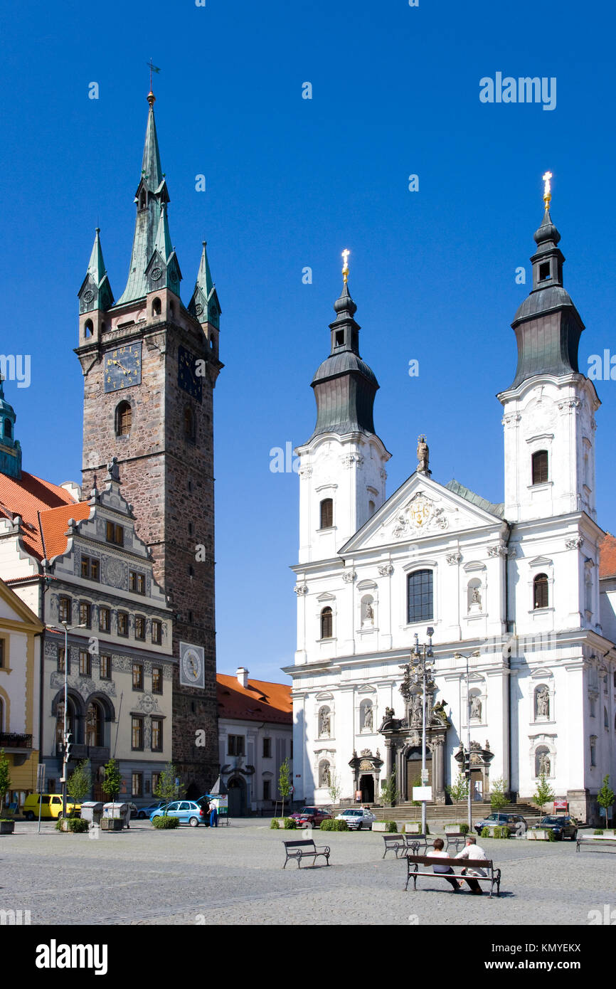 town Klatovy, South Bohemia, Czech republic Stock Photo - Alamy