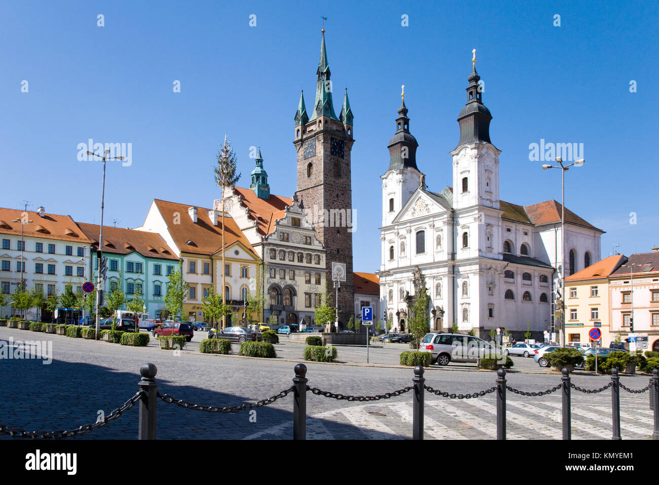 town Klatovy, South Bohemia, Czech republic Stock Photo - Alamy