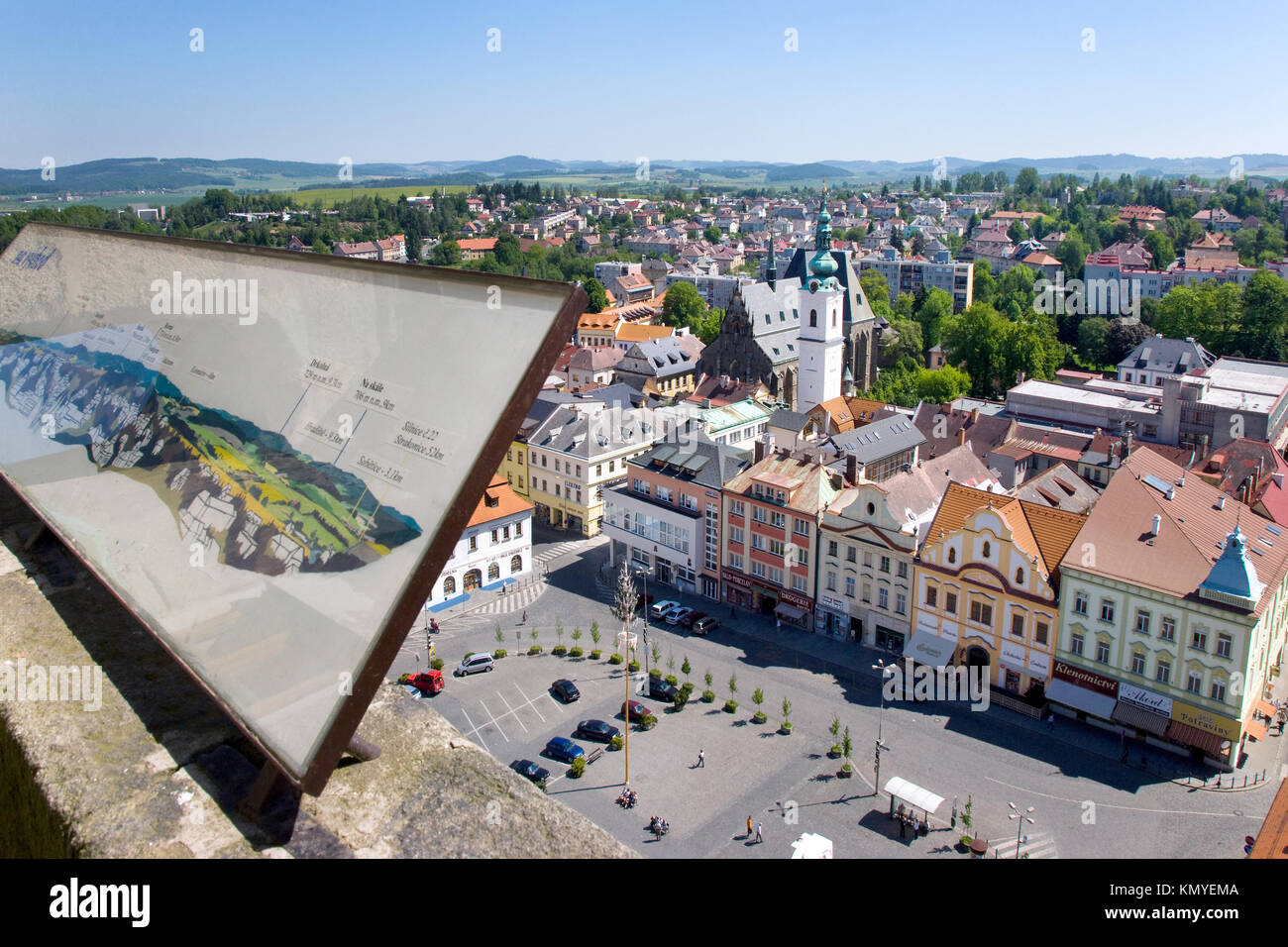town Klatovy, South Bohemia, Czech republic Stock Photo - Alamy