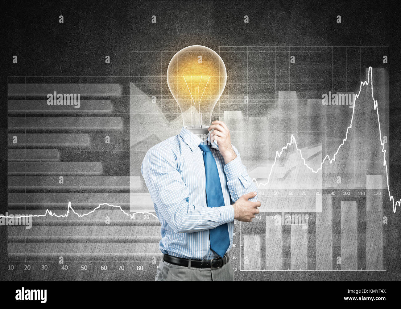 Man thinking over his idea Stock Photo - Alamy