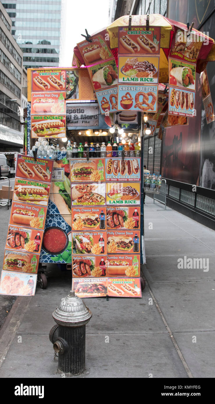 Fast Food Street Stand High Resolution Stock Photography and Images - Alamy