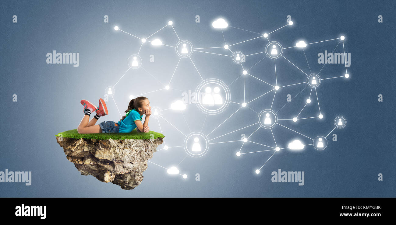 Idea of children Internet communication or online playing and parent ...