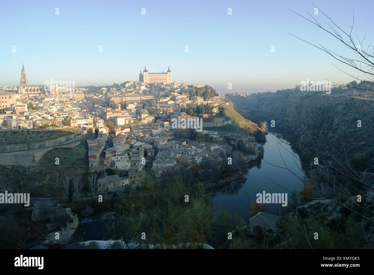 The River Tagus at Toledo, Spain Stock Photo - Alamy