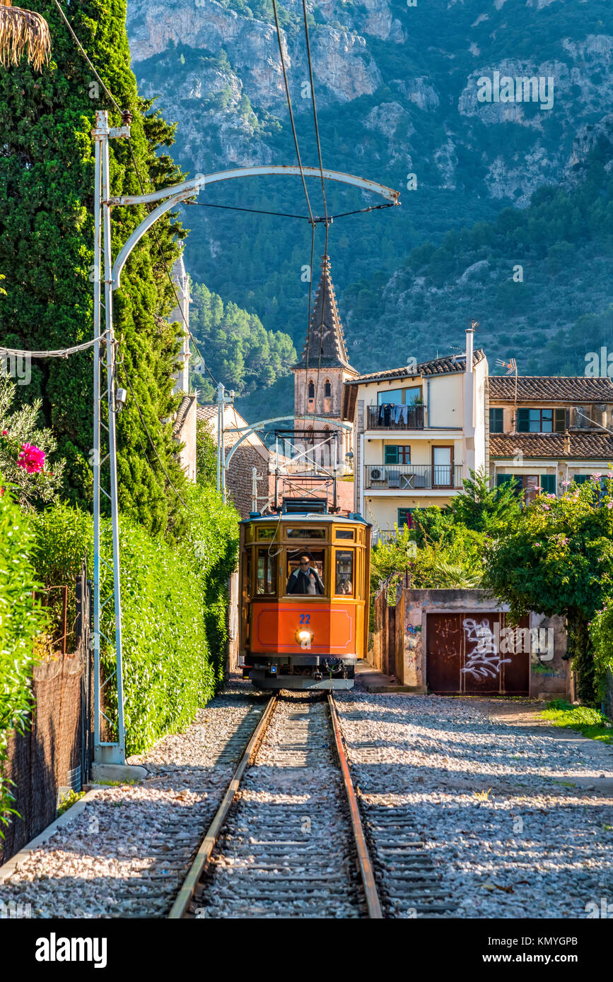 Tranvia de soller tram hi-res stock photography and images - Alamy
