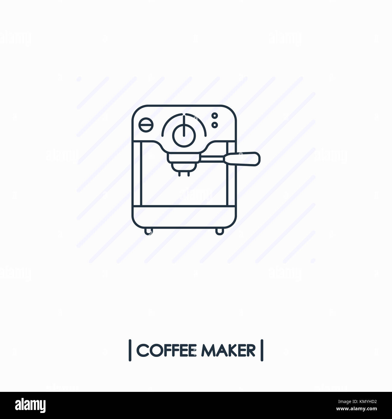 Coffee maker symbol hi-res stock photography and images - Alamy