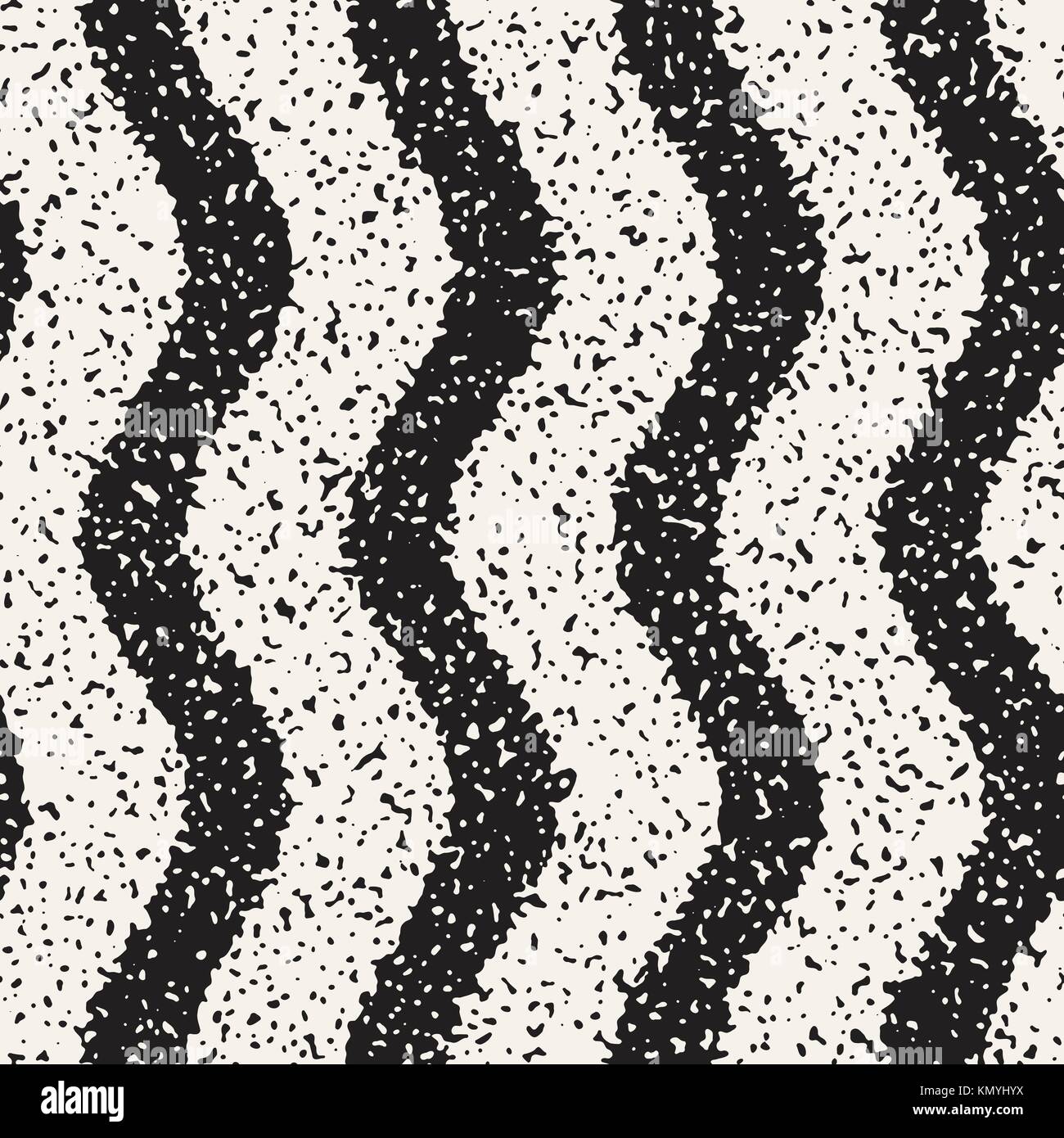 Abstract noisy textured geometric shapes background. Vector seamless ...