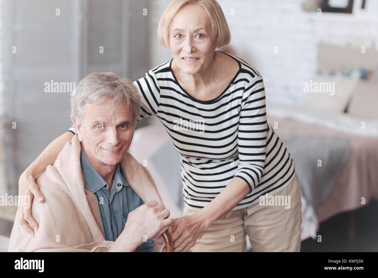 Elderly relatives caring hi-res stock photography and images - Alamy