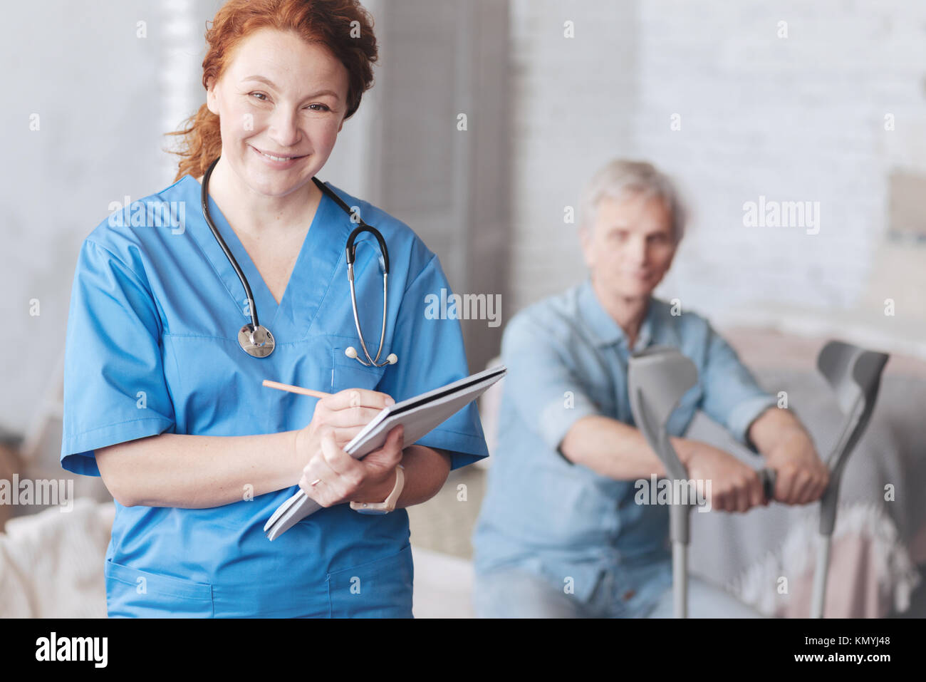 Medical worker hi-res stock photography and images - Alamy