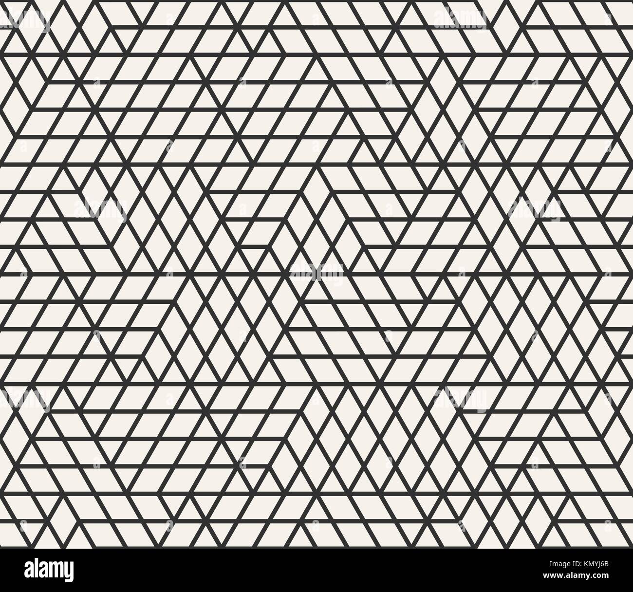 Vector seamless lines pattern. Modern stylish triangle shapes texture ...