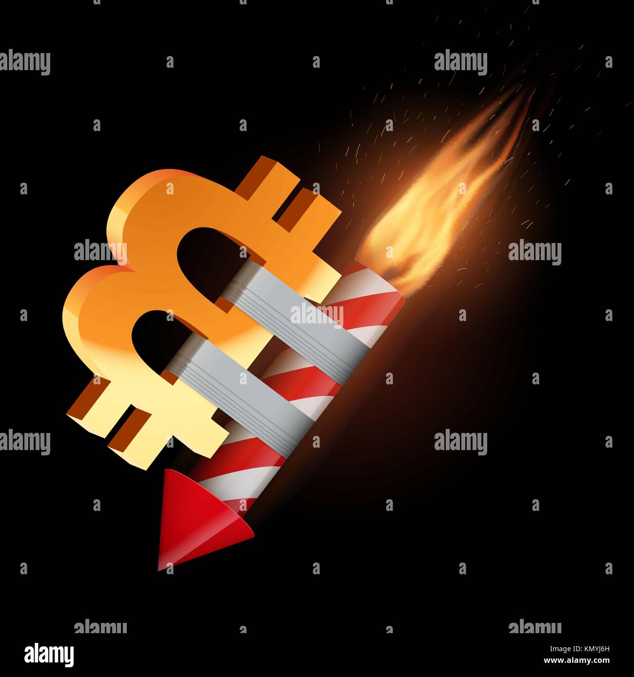 Falling price Stock Vector Images - Alamy
