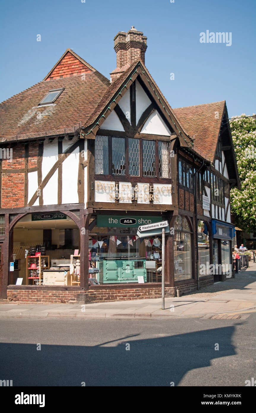 Haslemere, Shop, Surrey, England Stock Photo - Alamy