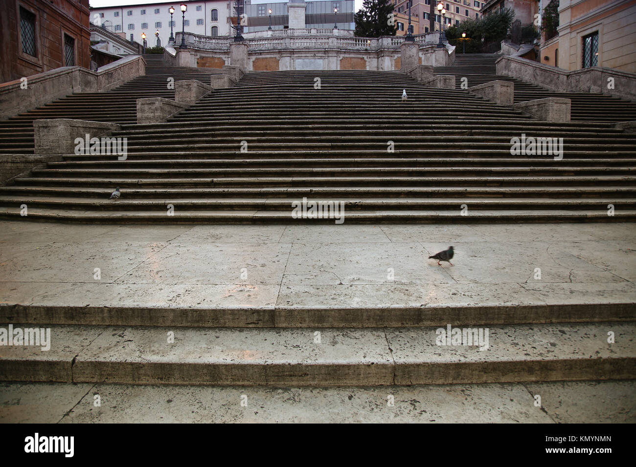 Spanish square with Spanish Steps in Rome Italy, piazza Spagna ...