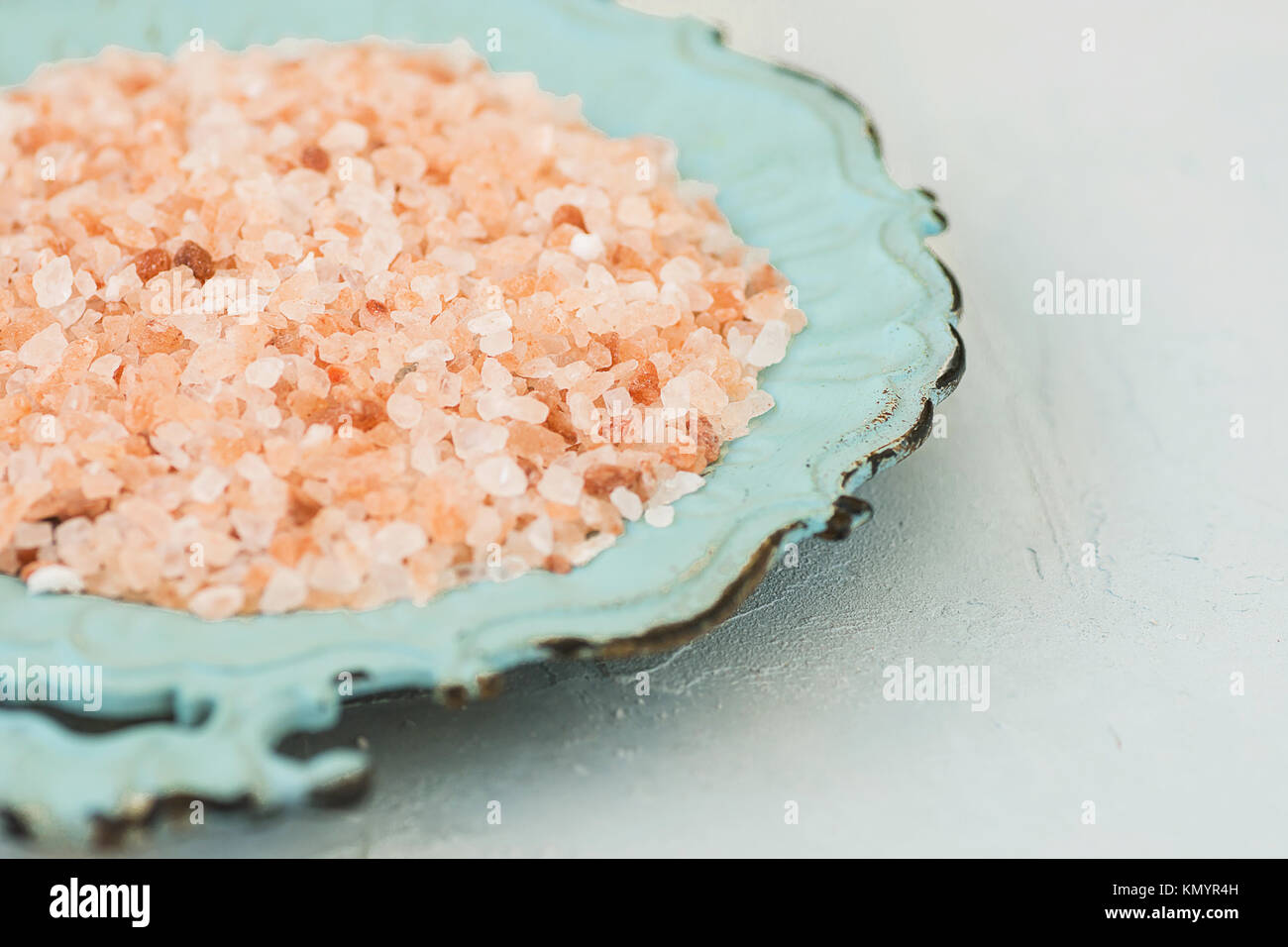 Closeup image pink himalayan salt hi-res stock photography and images ...