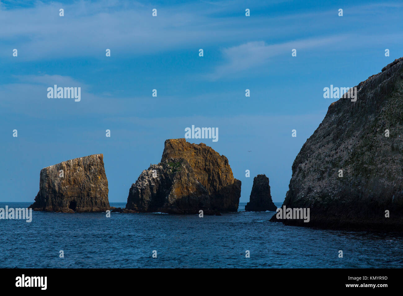 Anacapa Island, Channel Islands National Park, California, Usa, America ...