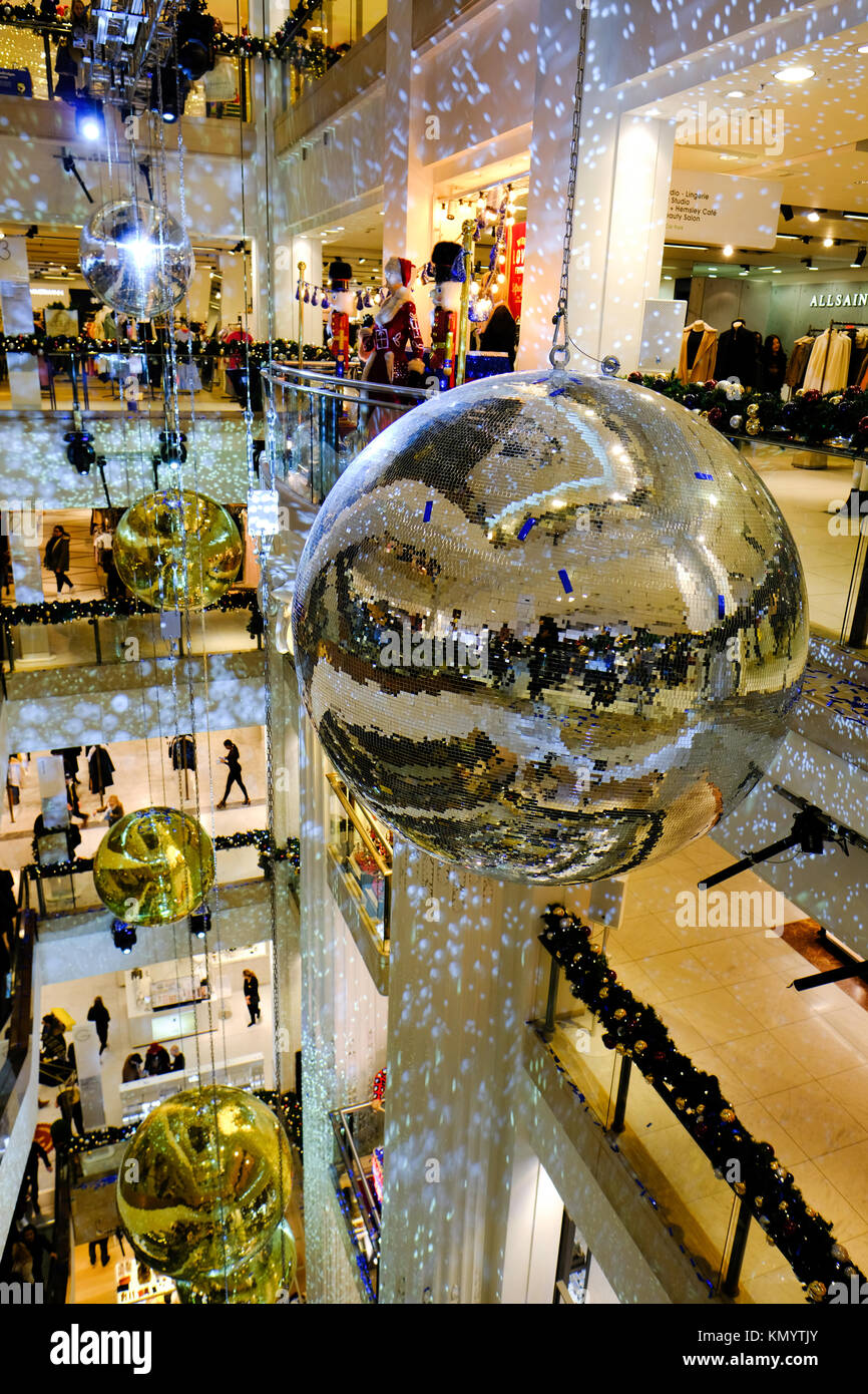 Selfridges department store on Oxford Street, London, United Kingdom ...